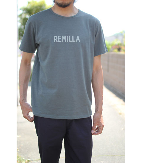 REMILLA logo TEE│JAU / ジャウー | REMILLA, GOHEMP, AREth, GENTEMSTICK, GREENCLOTHING, patagonia 正規通販店